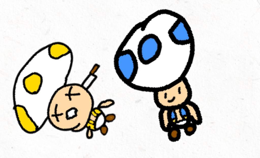 My Blue Toad Fan Art Mario Amino