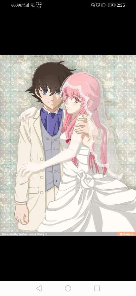 Yuno Gasai And Yuki Wedding Day ️ ️ Wiki Anime Amino