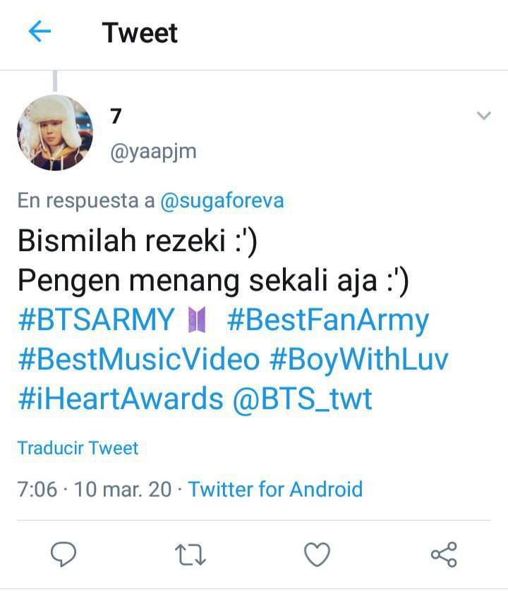 VOTEN POR BTS EN TWITTER | ARMY's Amino Amino