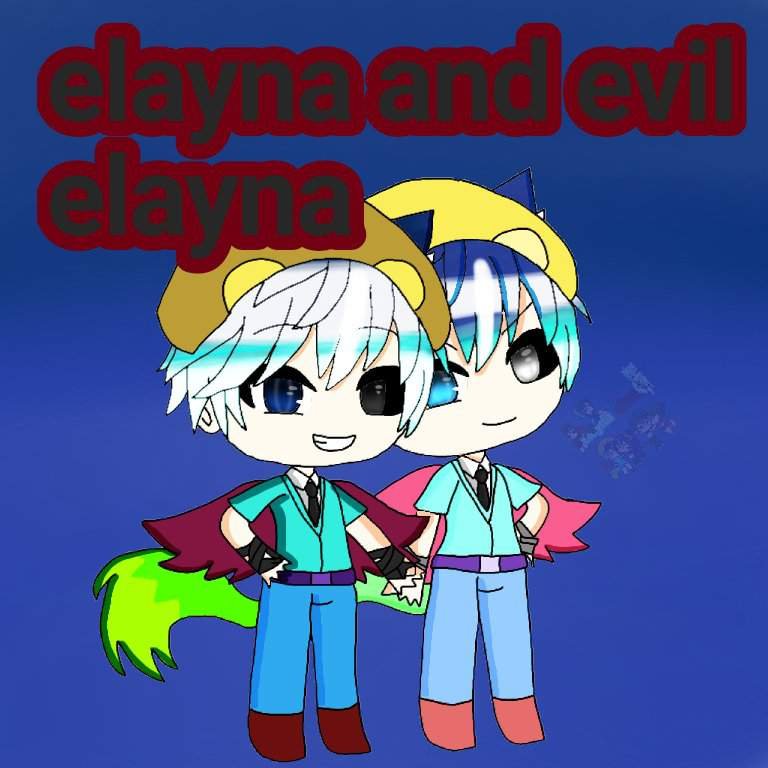 Elayna And Evil Elayna Gacha Life 2 Amino
