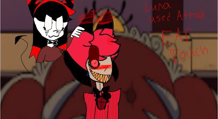 Luna X Alastor Artluna Favts Day 3 She Loves His Ears 💕hazbin Hotel💕 Amino