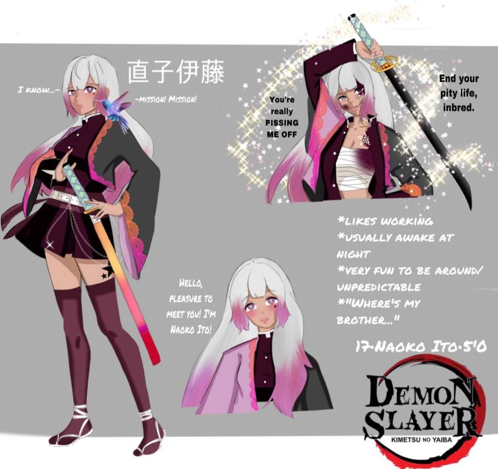 Another Oc 🙈🙈 Demon Slayer Kimetsu No Yaiba Amino