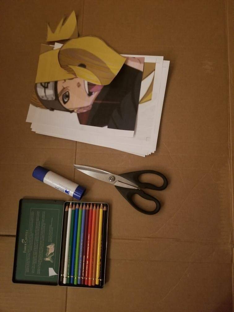 DIY How To Make A Cardboard Cutout I ve Hit A New Low Naruto Amino