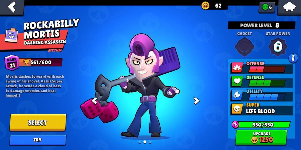 Rockabilly Mortiss Wiki Brawl Stars Amino
