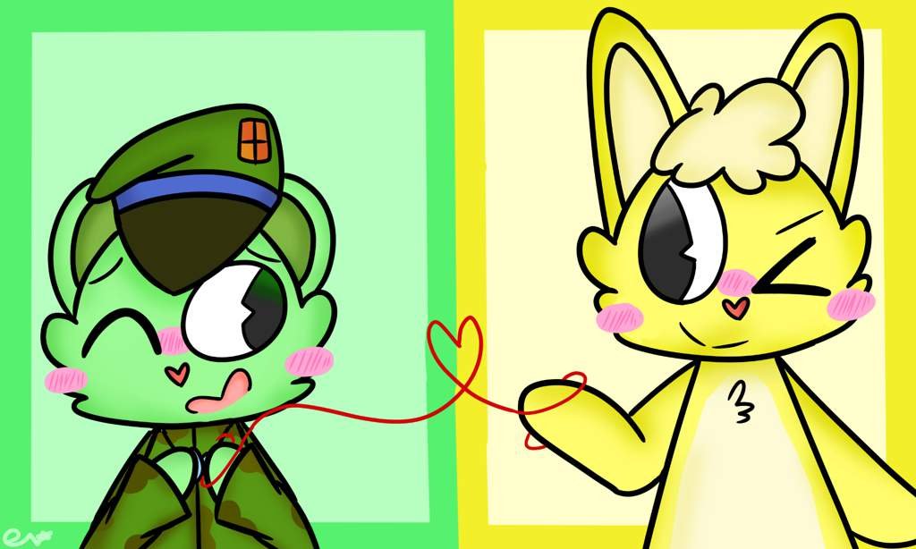 💞 Some Flippy X Cuddles Happy Tree Friends Amino