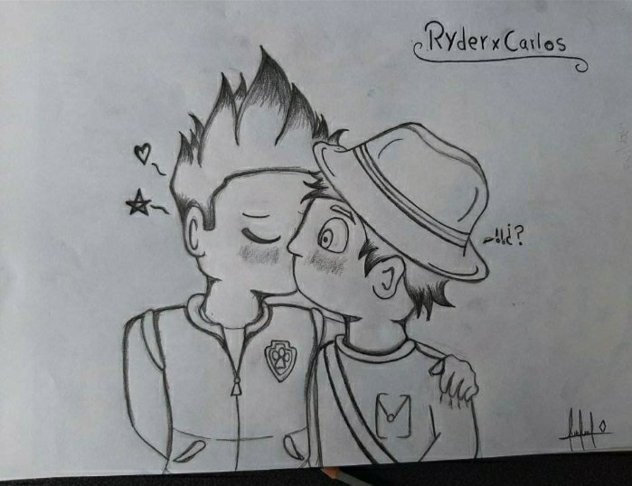 Ryder X Carlos Paw Patrol Roleplay Amino