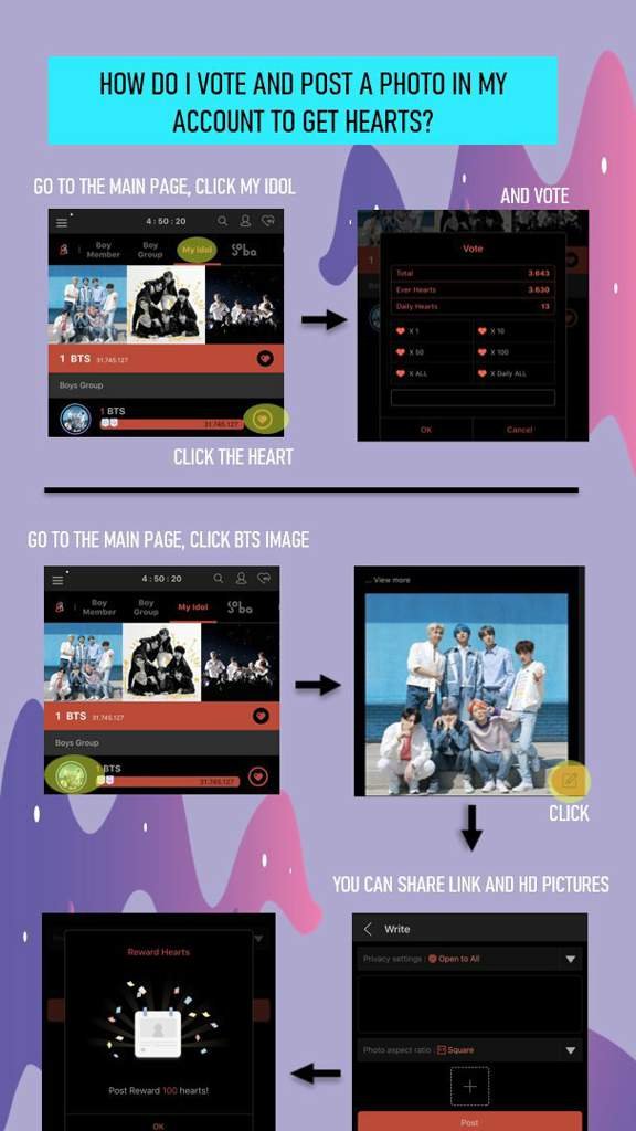 SORIBADA AWARDS : Voting tutorial | ARMY's Amino