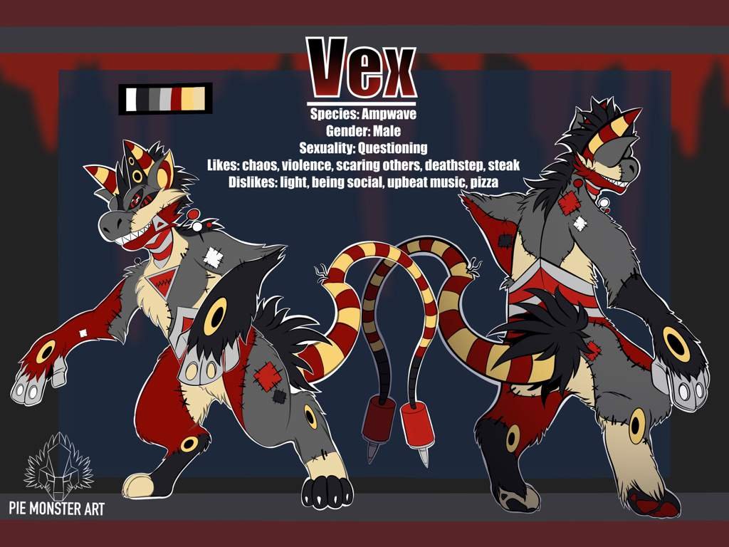 Reference Sheet Commission For Rexy Custom Furry Amino