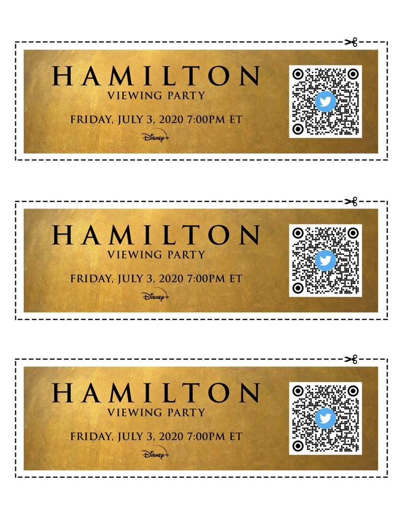Printable Template Free Hamilton Tickets Printable Templates