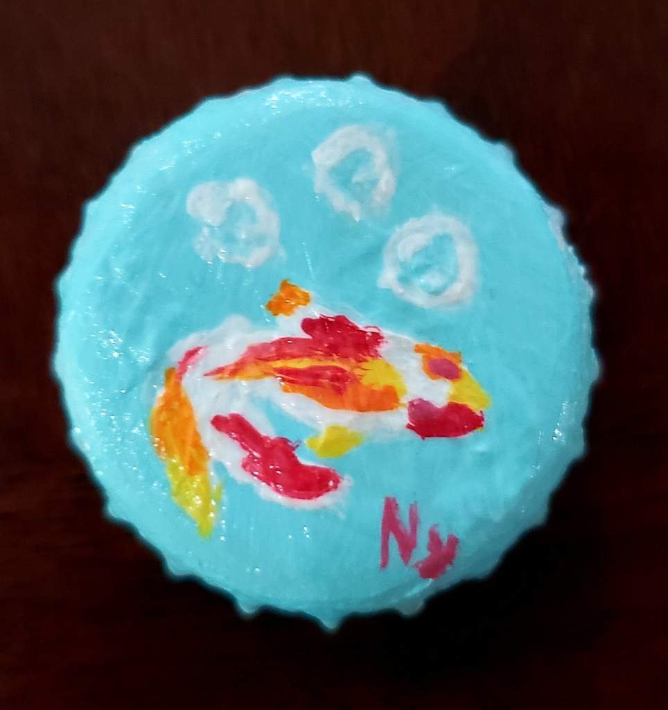 Painting On A Bottle Cap Inspired By Car Art Amino painting-on-a-bottle-cap-inspired-by-car-art-amino