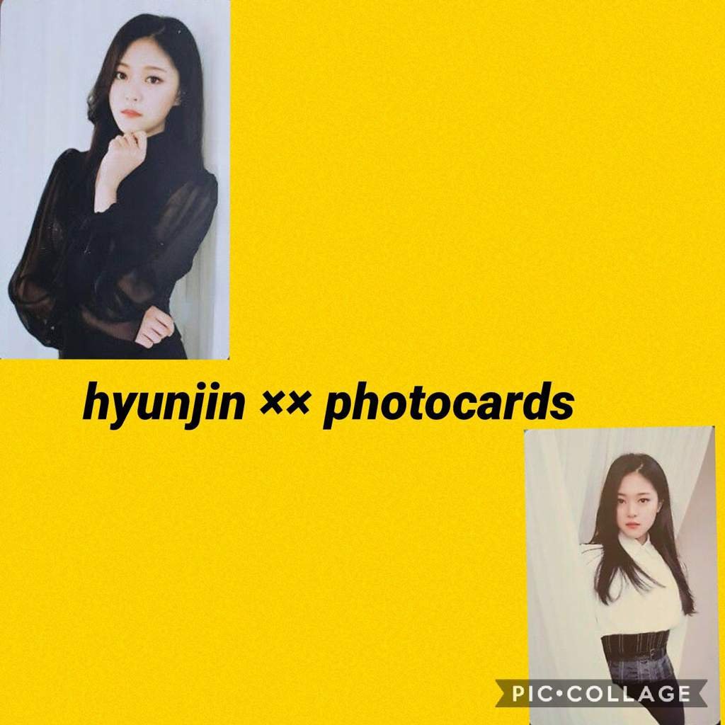 Hyunjin Photocard Template LOONA Amino