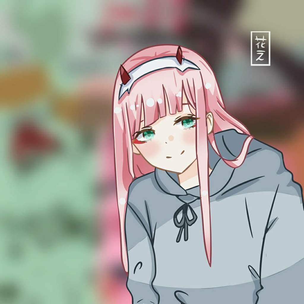 Fanart Zero Two π²πππππ πΌππππππ Amino