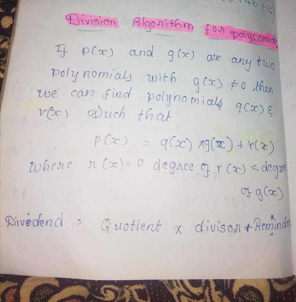 Division Algorithm For Polynomials Studying Amino Amino division-algorithm-for-polynomials-studying-amino-amino