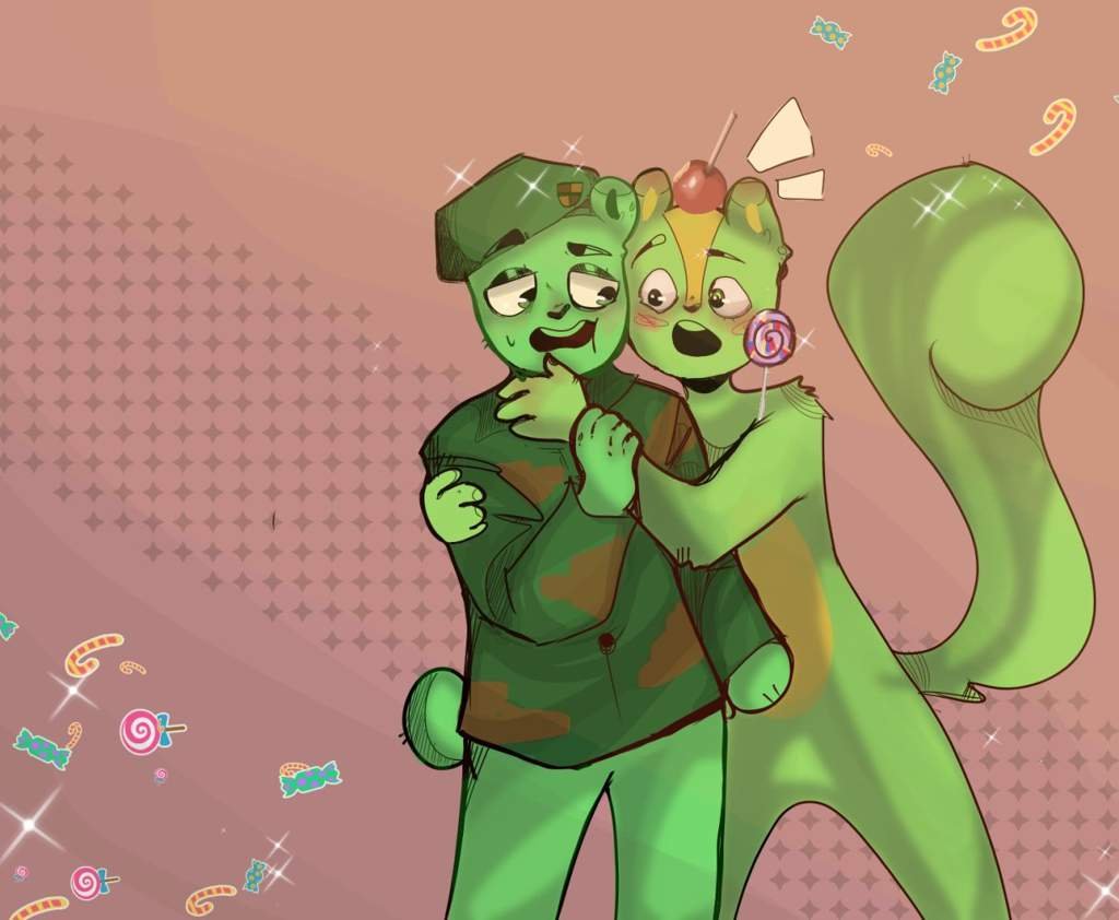 Flippy And Nutty Owo Happy Tree Friends Amino