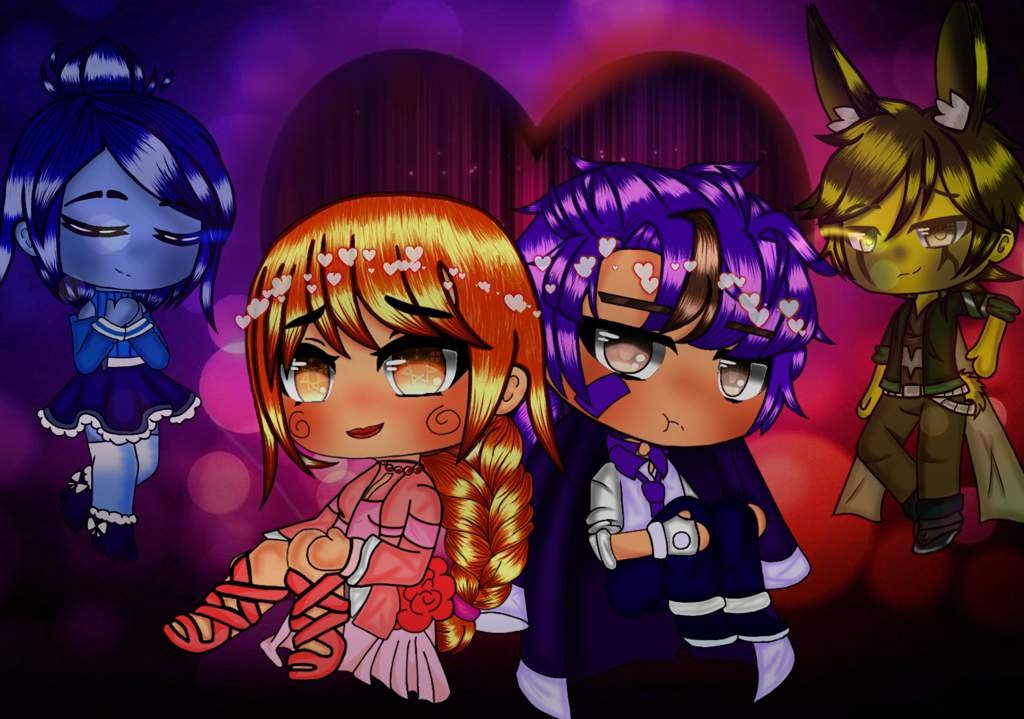 William And Clara Glitchtrap And Ballora Gacha Life Amino
