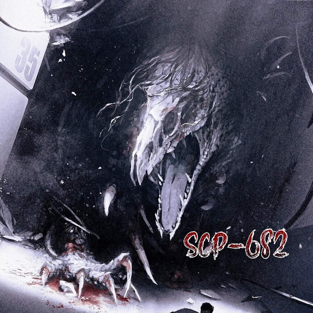 SCP 682 Wiki SCP Foundation K RP Amino