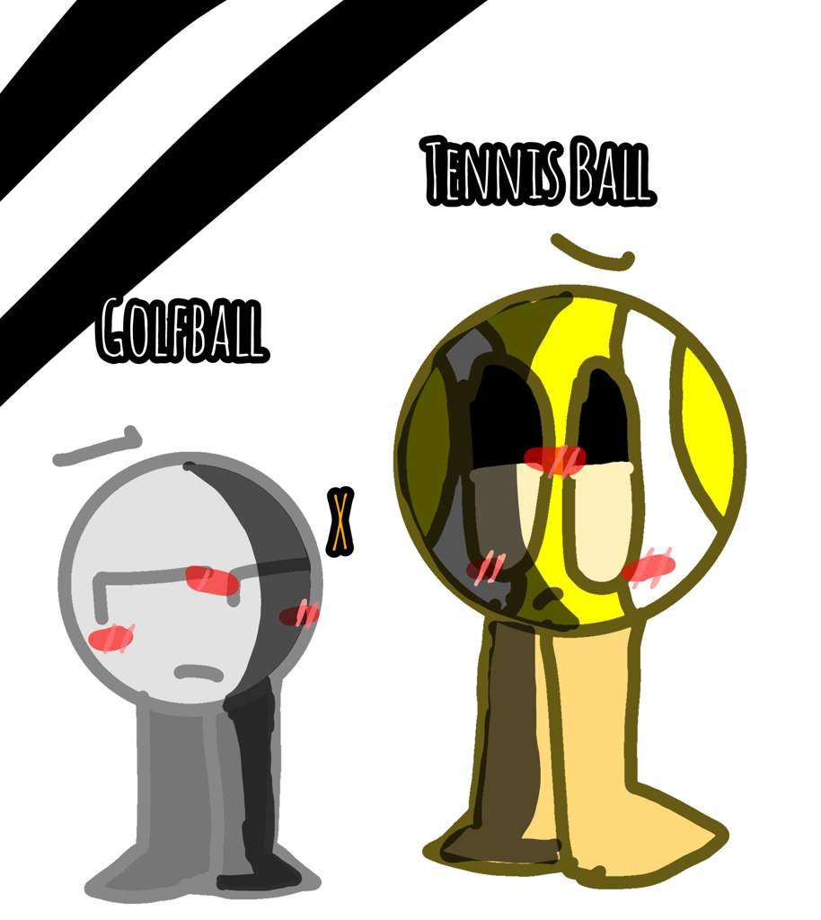 Golfball X Tennis Ball Please Respect My Ship ️ Bfb Amino