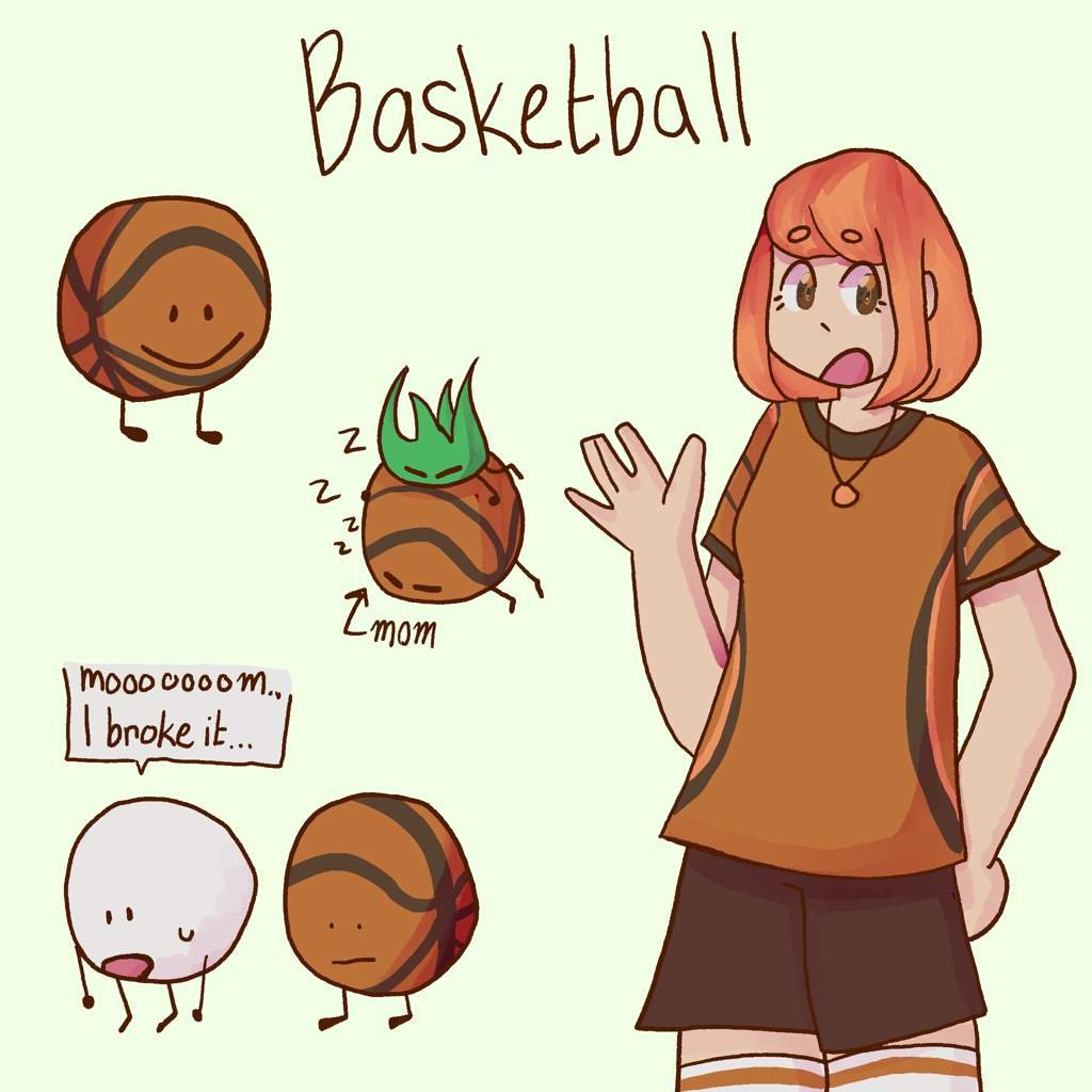 Human Basketball Bfdi💖 Amino