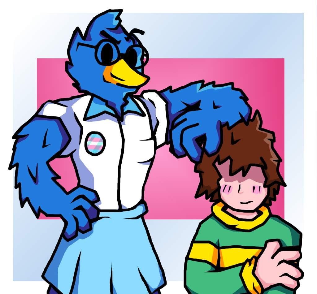 Kris X Berdly Art Deltarune Amino