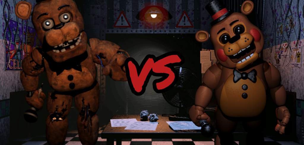 ¿withered Vs Toys ¿quien Ganaría Fnaf Amino Español Amino