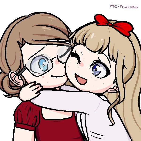 My Most Recent Oc Hugging Her Aunt Picrew Amino