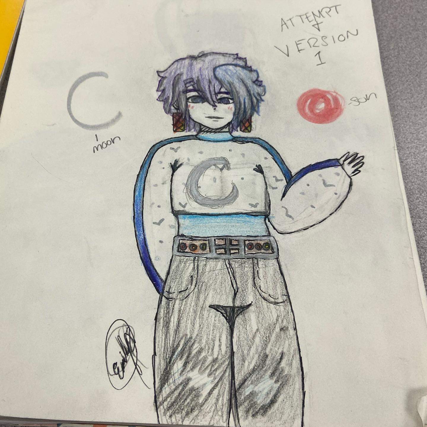 Here Is 2 Versions Of My Ocs Outfit I Dont Know Which One To Choose Anime Art Amino