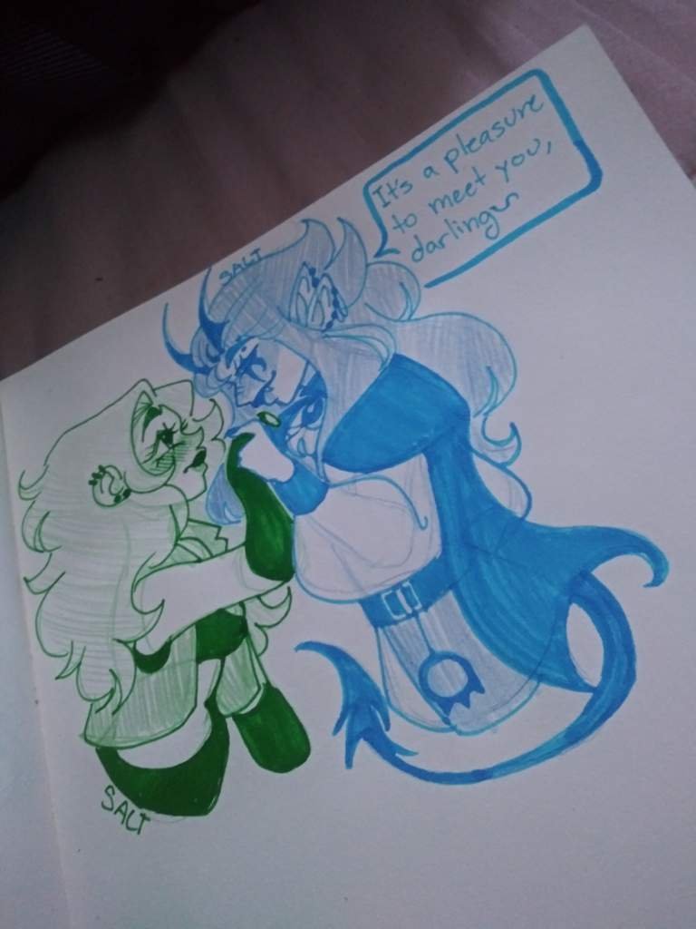 "It's a pleasure to meet you, darling~" | ├Creepypasta™┤ Amino