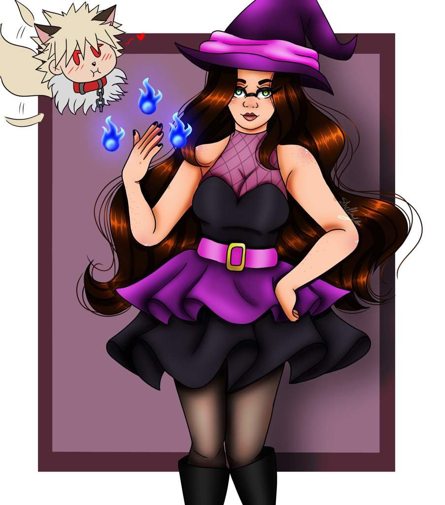 🎃OC in a witch outfit re-draw🎃 | My Hero Academia Amino 🎃OC in a witch outfit re-draw🎃 | My Hero Academia Amino