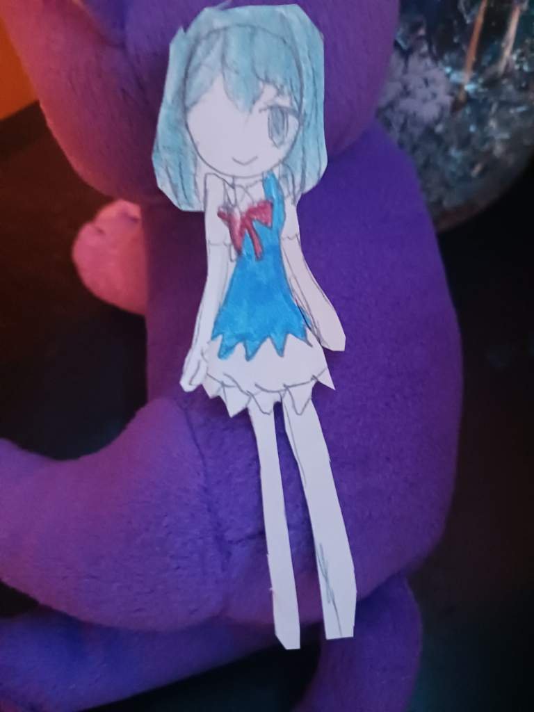Cirno paper doll just showing this before I give it to someone does it ... Cirno paper doll just showing this before I give it to someone does it ...