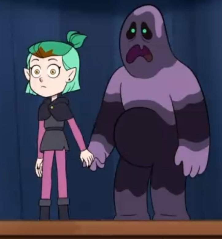 Amity Holding Her Abominations Hand The Owl House Eng Amino