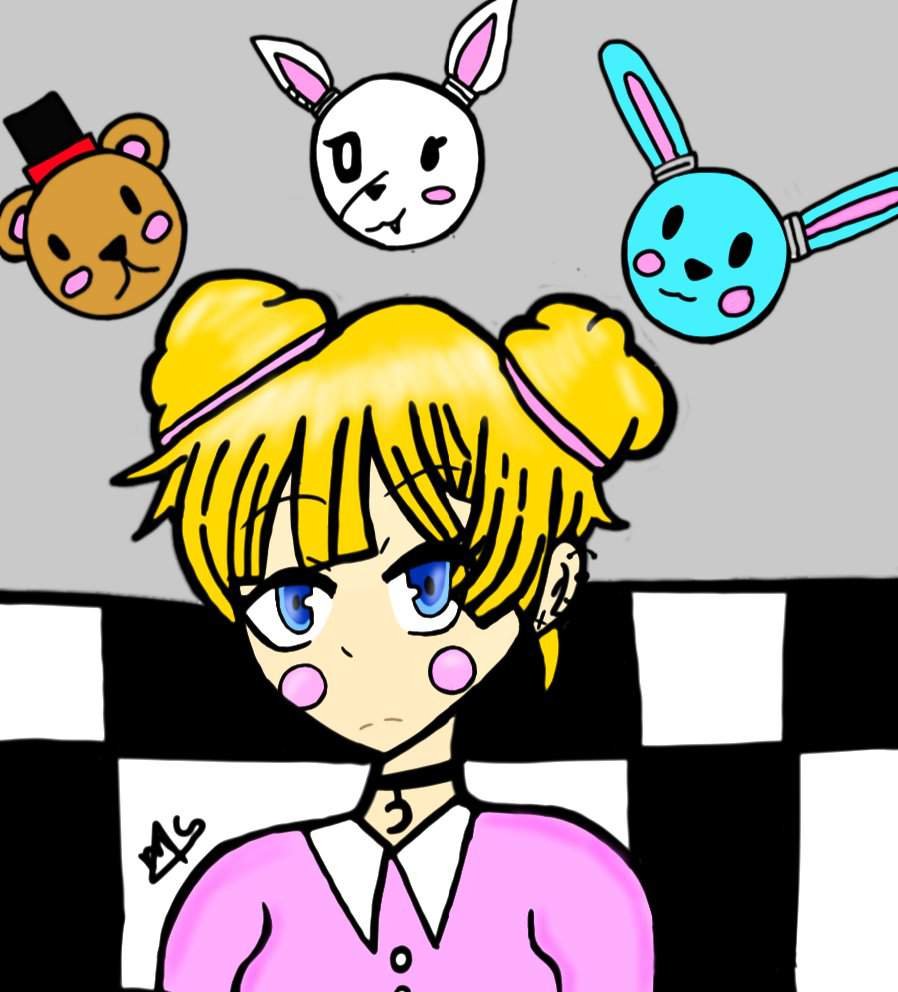 Mi Fanart De Toy Chica Original Fnaf Amino Español Amino