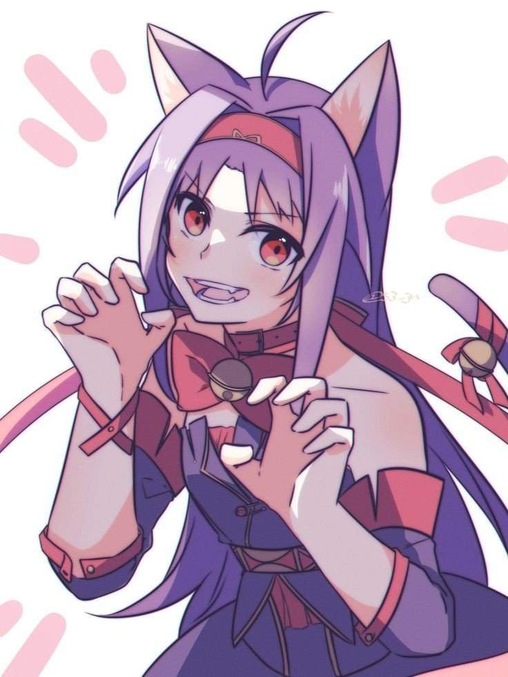 Sword Art Online Yuuki Meow 🥰 Anime Amino