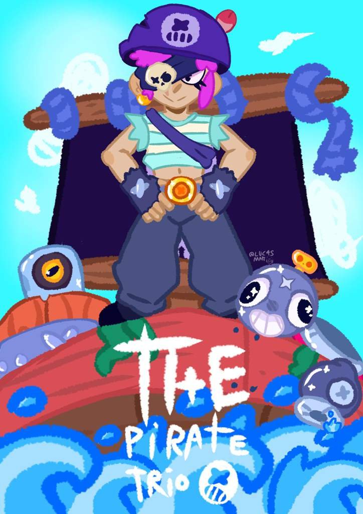The Pirate Trio 🏴☠️ Brawl Stars Amino