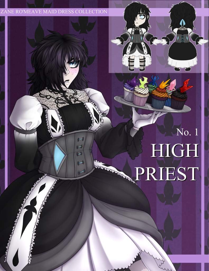 High Priest No1 Zane Romeave Maid Dress Collection Aphmau Amino