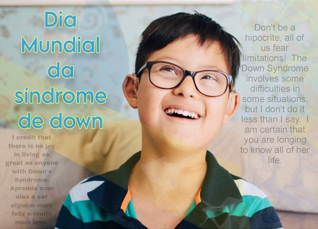 Dia Mundial Da Síndrome De Down 21 3 Cristãos Amino Amino
