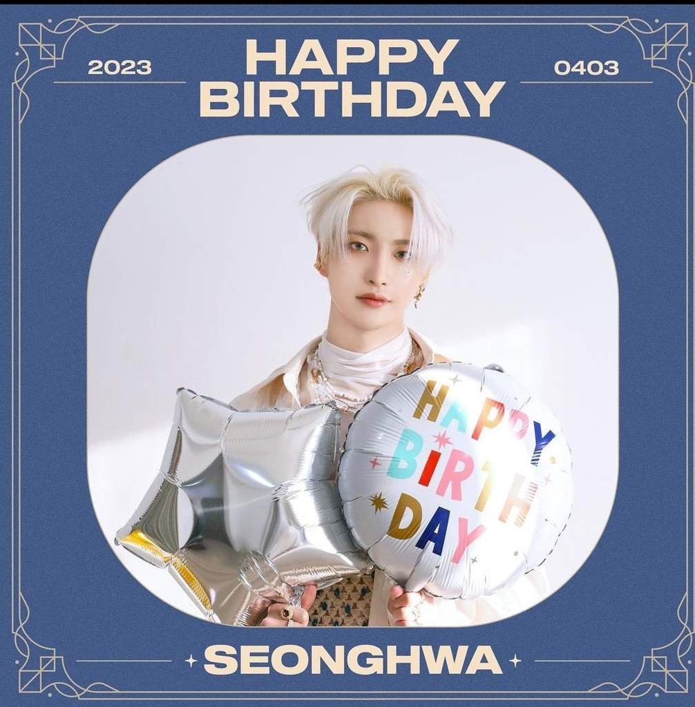 SEONGHWA CUMPLEAÑOS | Ateez Oficial Amino