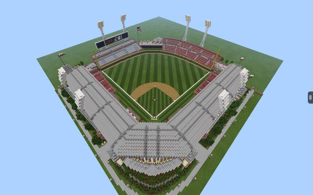 Baseball Stadium MCPE AM Ballpark Minecraft Amino