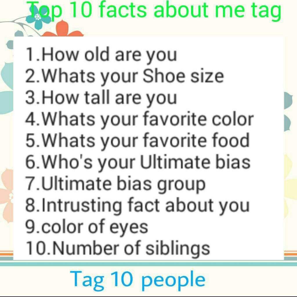 Post About Myself K Pop Amino