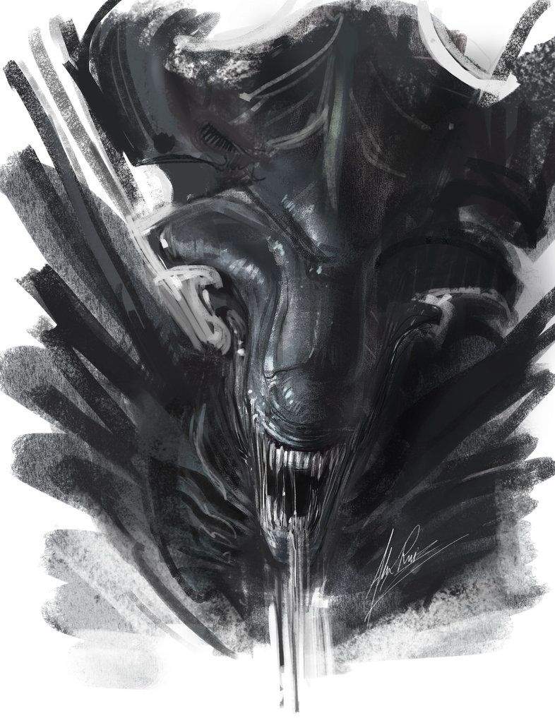 Rancor Xenomorph Xenomorph Alien Creatures Alien Concept Art