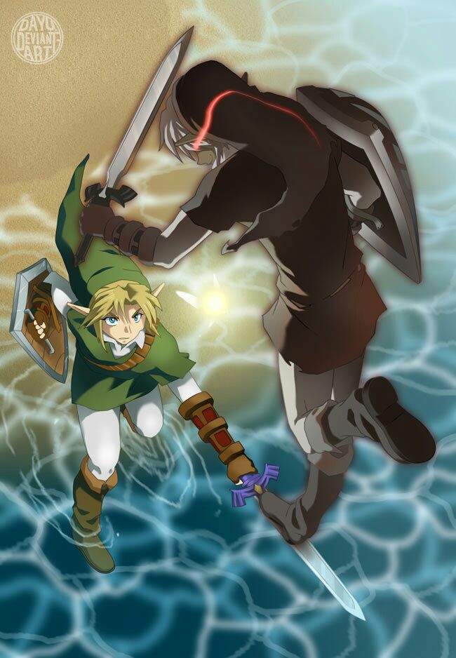 Link X Dark Link Wiki Zelda Amino