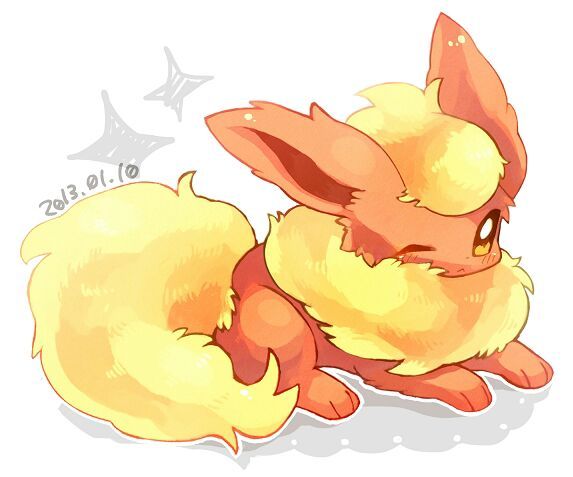Flareon Being Cute Pokémon Amino