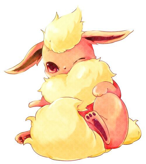 Flareon Being Cute Pokémon Amino