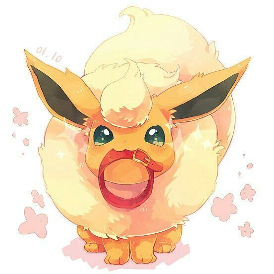Flareon Being Cute Pokémon Amino