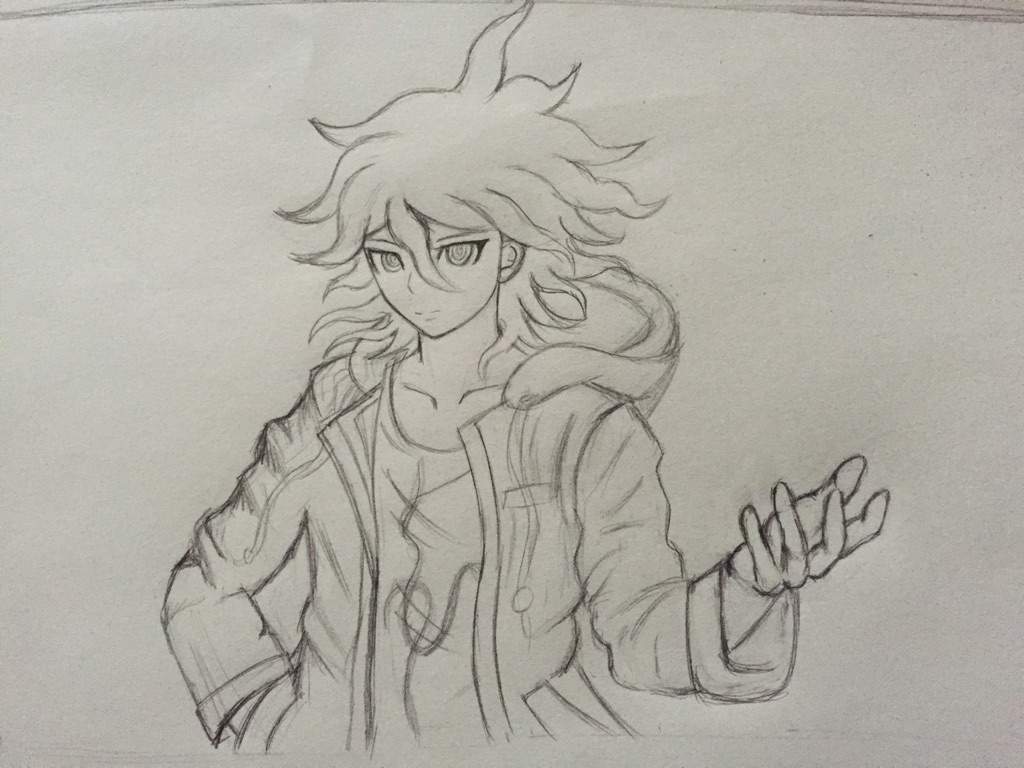 Drawing Nagito Komaeda Danganronpa Amino