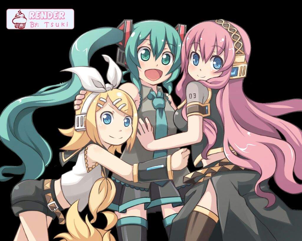 Miku Luka Rin Wiki Anime Amino