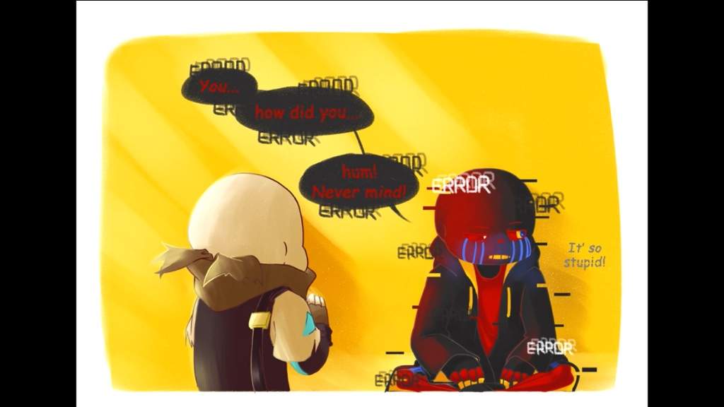 Comic Ink X Error Undertale Amino