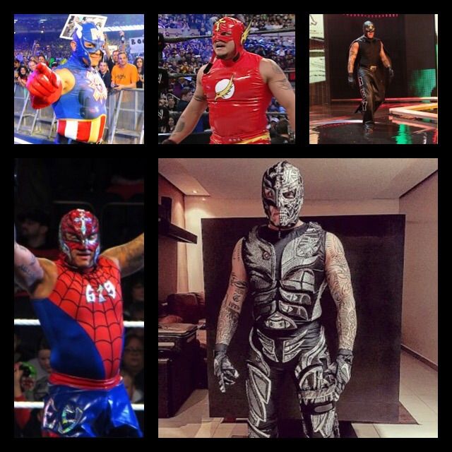 5 Favorite Rey Mysterios Superhero Attires Wrestling Amino