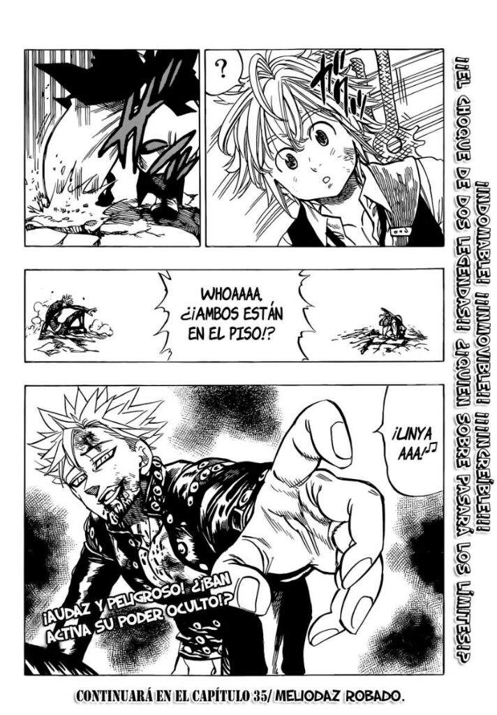 Manga Nanatsu No Taizai Capítulo 34 •anime• Amino