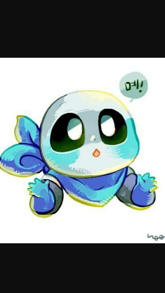 Chibi Sugar Blueberry Sans Girl Undertale Amino