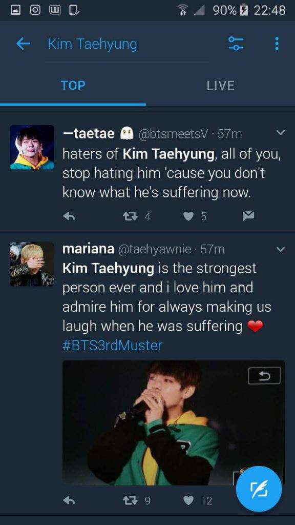 Tae Hyungs Grand Mother Message Of A Simple Filipino Fan V X Army Armys Amino